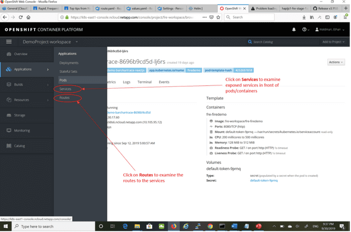SCALE: Navigating the OpenShift Web Console | Documentation Portal