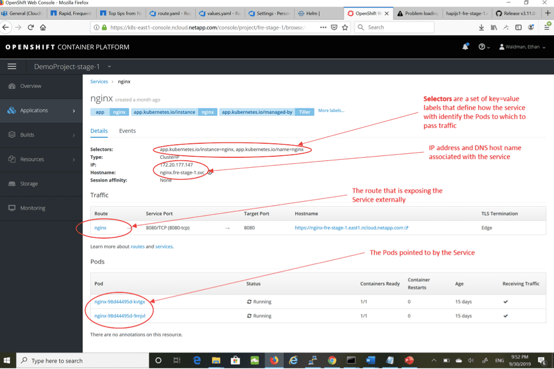 SCALE: Navigating the OpenShift Web Console | Documentation Portal